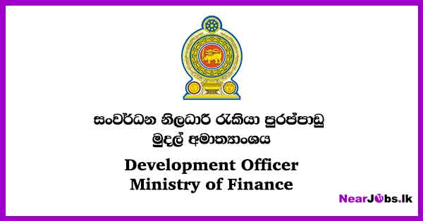 Development Officer, Software Developer - Ministry of Finance Job ...
