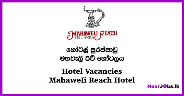 MahaweIi Reach Hotel Job Vacancies in Kandy 2024