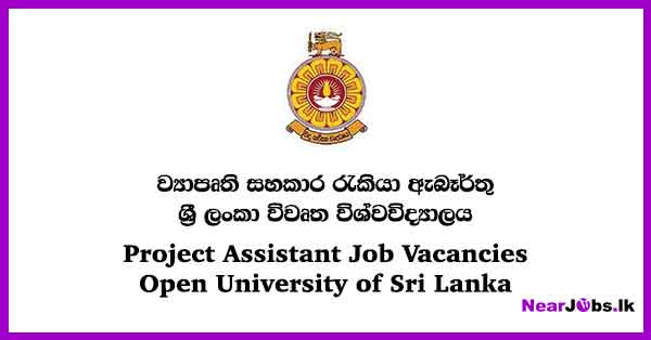 Open University Project Assistant Job Vacancies 2024