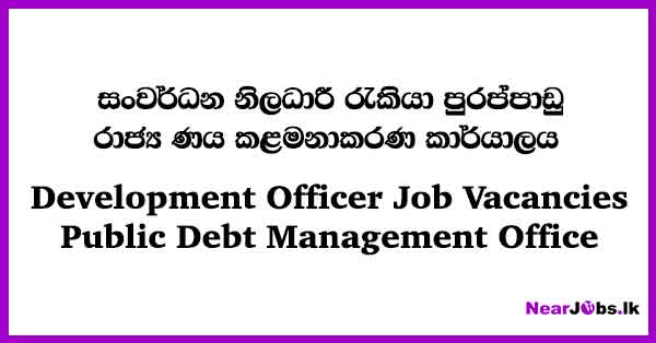 Public Debt Management Office Development Officer Job Vacancies 2025 ...